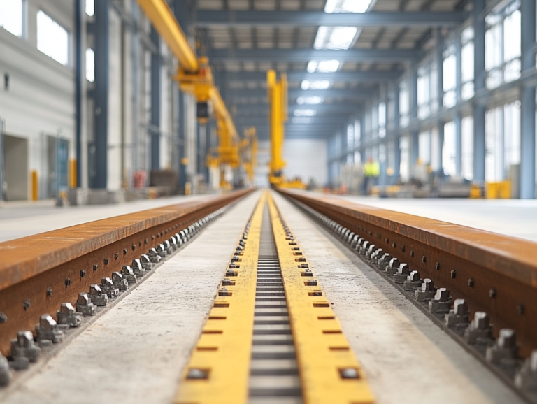 Crane Tracks and Rails: General Information and Standards - Steltech